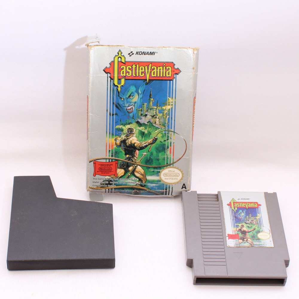 Castlevania Nintendo NES Game - Classic Nintendo Video Game - PAL ...